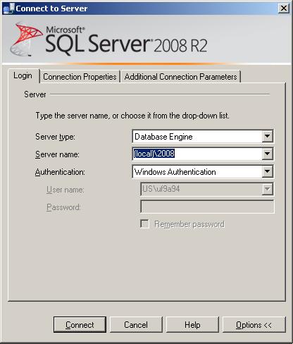 Connection options in SSMS | SQL Studies