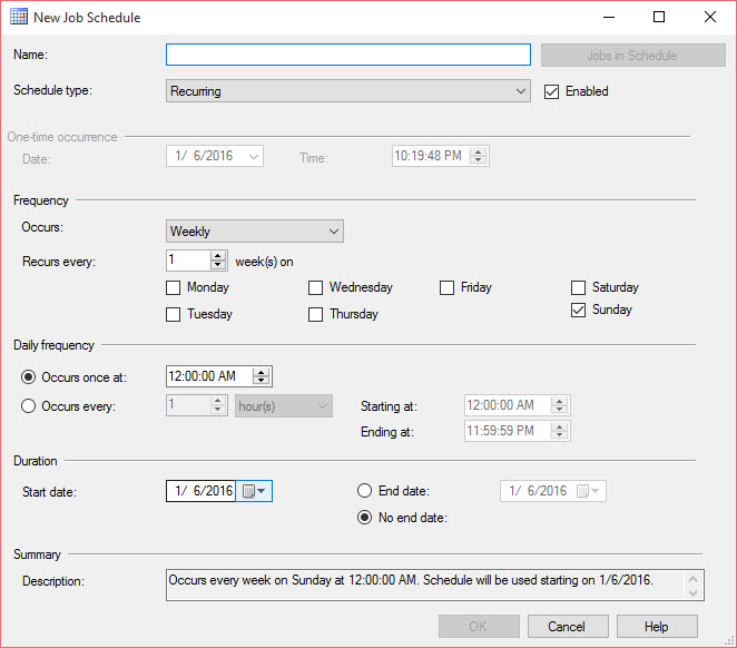 Schedules2 | SQL Studies