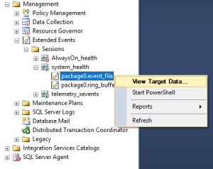 What is the system_health extended events session? | SQL Studies