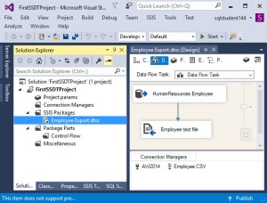 Changing the version of an SSIS package. | SQL Studies