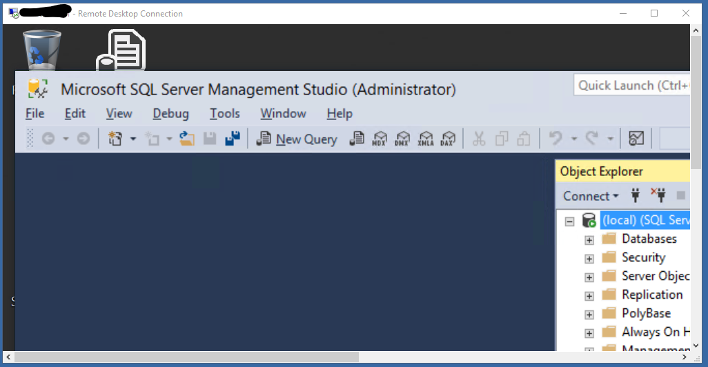 Remote Desktop: Force the resolution to match the screen size. | SQL ...