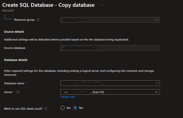 Copying an Azure SQL database between two Azure SQL Instances in two different subscriptions ...